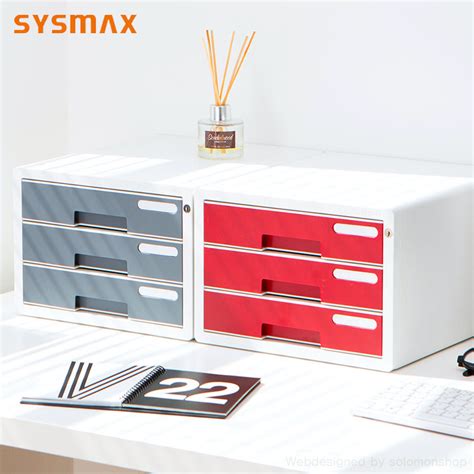 시스맥스 시스템칼라서류함 3단key3단서류함컬러서류함키서류함서류보관함문서보관함소품함수납함