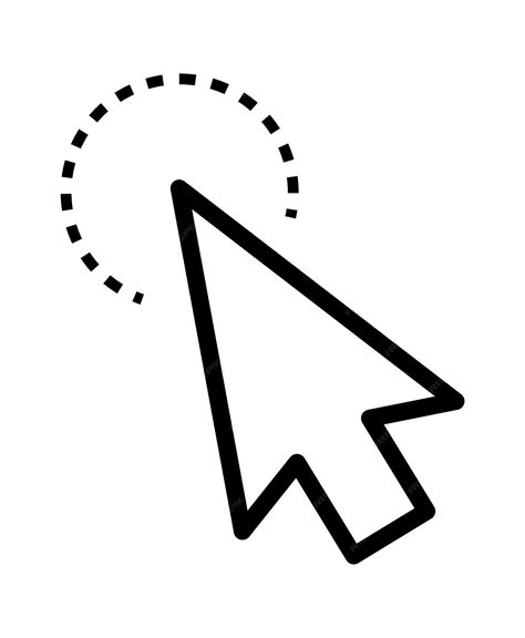 Premium Vector Click Cursor Set Computer Pointer Hand And Arrow Icon