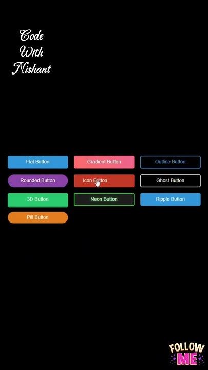 Create Stunning Css Buttons In Seconds Shorts Css Youtube