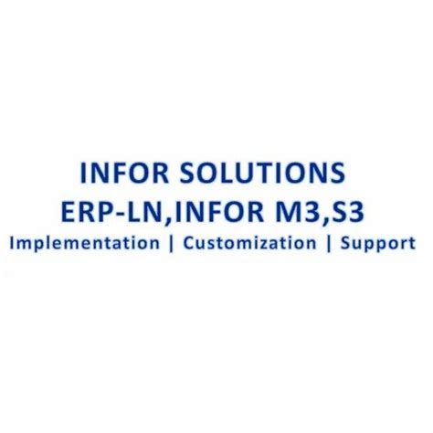 ERP INFOR SOLUTIONS Services In Pune ID