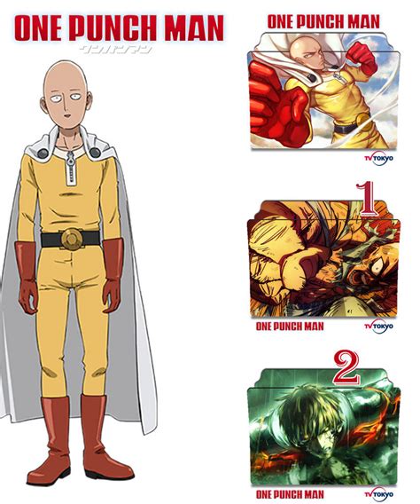 One Punch Man Folder Icons By Hossam By Hossamabodaif On Deviantart