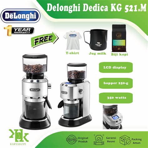 Espresso Machine Grinder Delonghi KG 521.M – Karya Kopi