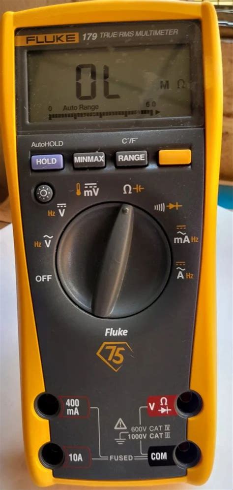 Fluke Multimeter Fluke 179 True Rms Digital Multimeter Trader
