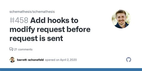 add hooks to modify request before request is sent · issue 458
