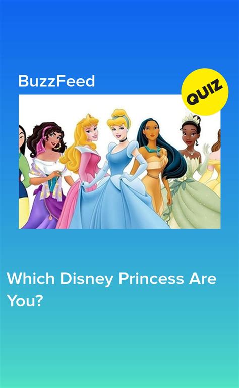 Which Disney Princess Are You Disney Princess Quiz Disney Princess