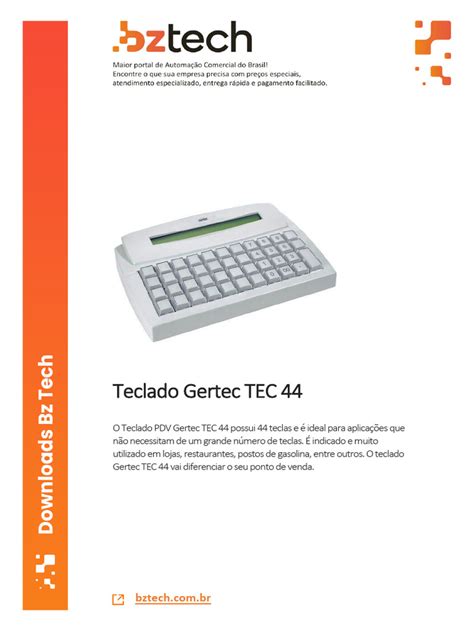 manual gertec tec 44 pdf microsoft windows dados de computador