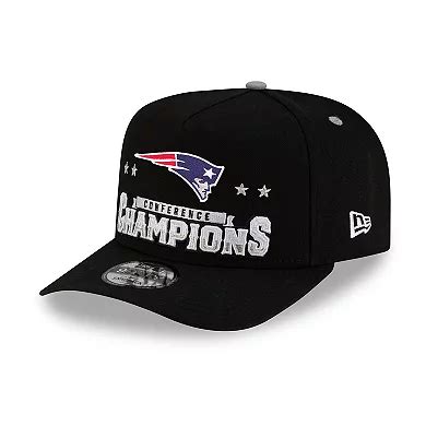 Mens New Era Black New England Patriots 2025 Afc Champions Locker Room