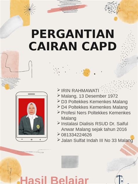 Pergantian Cairan Capd Fmc Dan Baxter Pdf