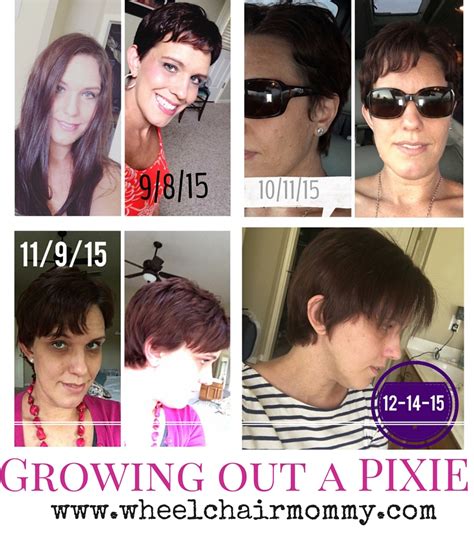 Growing Out My Pixie The Wheelchair Mommy