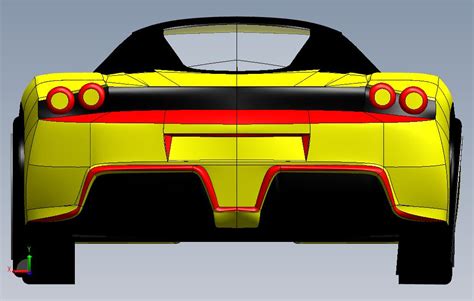 法拉利solidworks 2011模型图纸免费下载 懒石网