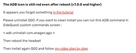 adb over wifi is not working on quest 3 r questgamesoptimizer