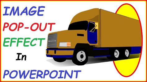 How To Create An Image Pop Out Effect In PowerPoint Photo Pop Out Effects Animation Tutorial