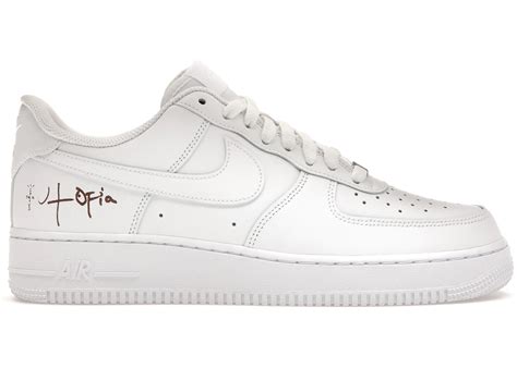 Nike Air Force 1 Low 07 White Travis Scott Cactus Jack Utopia Edition