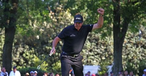 위너스 백 Wgc 멕시코 챔피언십 우승자 필 미켈슨