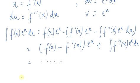 solved a if n is a positive integer use integration by parts to show