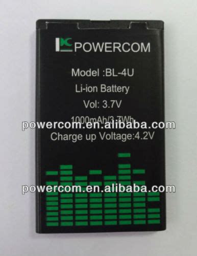 Factory Rechargeable Battery Bl 4u For Nokia High Quality Factory Rechargeable Battery Bl 4u
