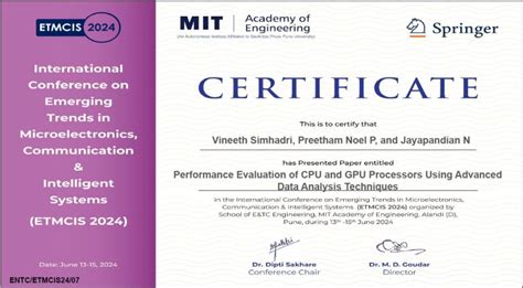 Preetham Noel P On Linkedin I Am Happy To Announce That Our Recent