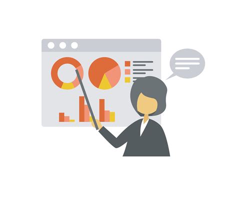 Illustration Of Business Growth Presentation 13738029 Vector Art At Vecteezy