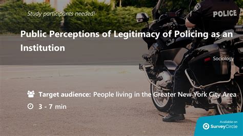 Public Perceptions On Policing Rsurveycircle