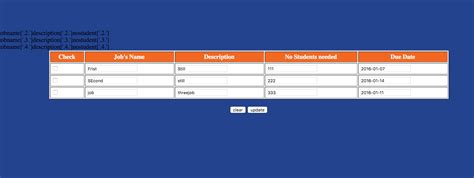 Php Editing Multiple Selection Based On User Choice Stack Overflow