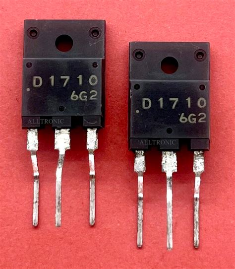 Color Tv Horizontal Output Transistor 2sd1710 D1710 To3pml Sanyo Alltronic Computer Singapore