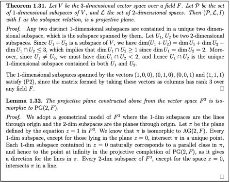 Proof Explanation Intuition Behind Lines And Points In The Projective Plane Mathematics