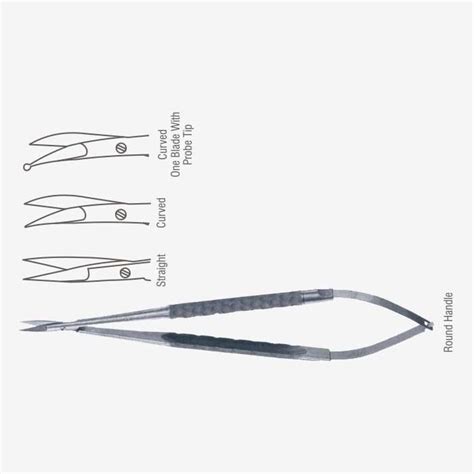 Round Handle Micro Scissor Xelpov Surgical
