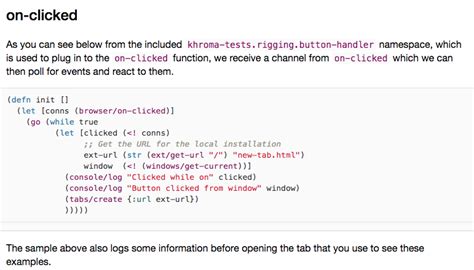 using devcards for testing a clojurescript chrome extension numergent
