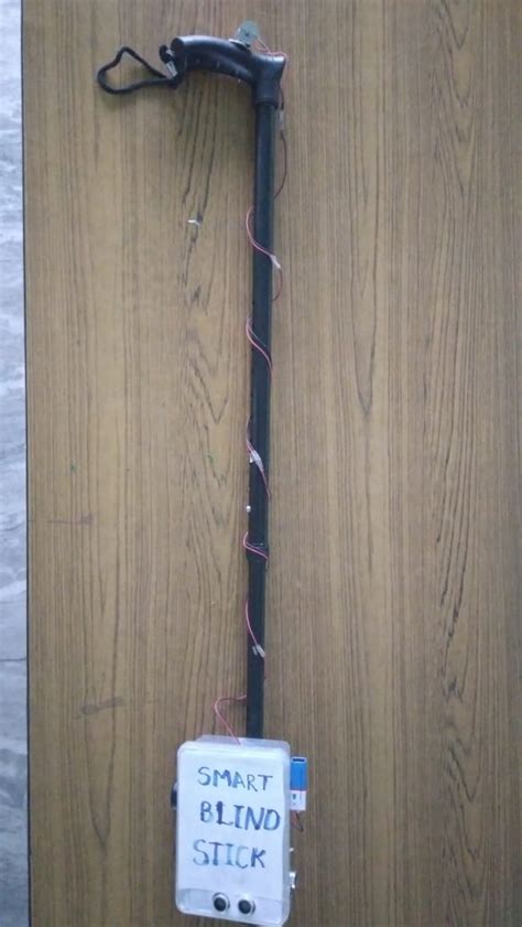 Smart Blind Stick With Buzzer And Vibrator Avishkaar Project