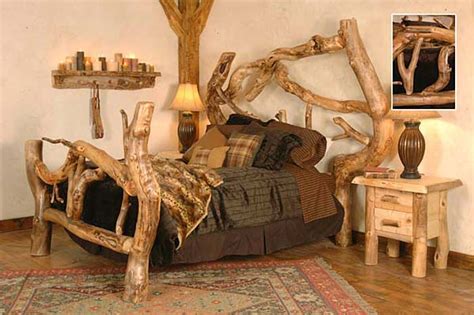 Diy Make Your Own Log Bed Icreatived
