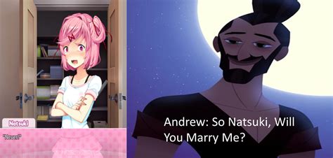Natsuki Refuses To Marry Andrew By Nicolefrancesca On Deviantart