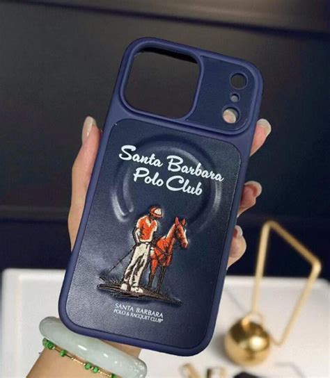 Polo Iphone 17 Pro Max Leather Magsafe Case Blue In Pakistan