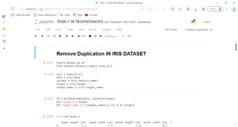 Pushpa Sekar On Linkedin Technohacksedutech Intenship Dataanalytics
