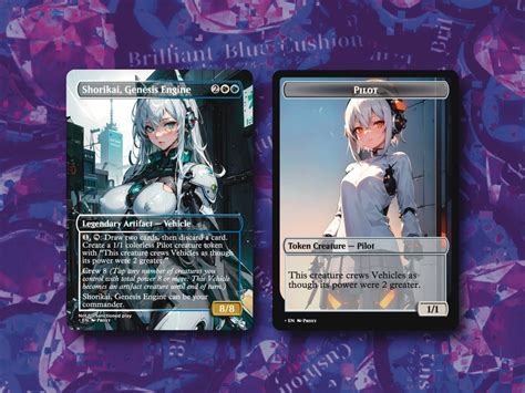 Shorikai Genesis Engine Proxy Pilot Token Set Bundle Etsy