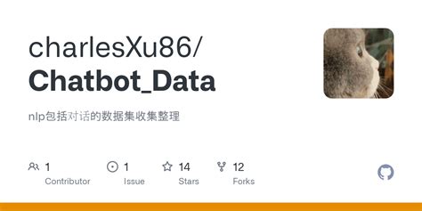 Github Charlesxu Chatbot Data Nlp