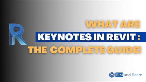 What Are Keynotes In Revit A Complete Guide Bim And Beam
