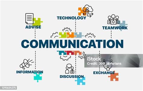 통신 개념 인포 그래픽 키워드와 아이콘이 있는 차트입니다 통신 벡터 그림입니다 말하기에 대한 스톡 벡터 아트 및 기타 이미지 말하기 모임 벡터 Istock