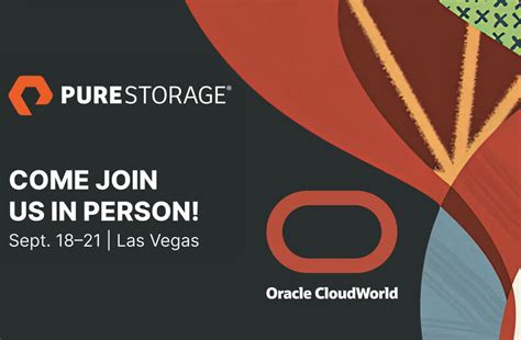 Ron Ekins On Linkedin 🧡 Storage Snapshots Play A Perfect Match At Oracle Cloud World Pure