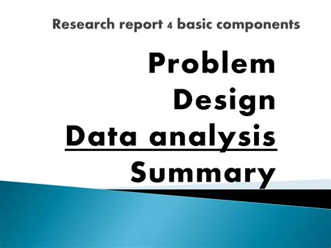data analysis techniques and statistical softwares pptx