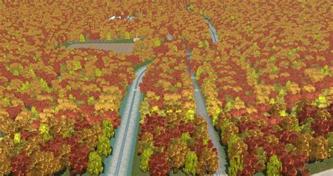 Seasonal Billboard Trees Trainz