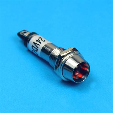 9mm Plastic Mini Indicator Light Price Low Led Indicator Light 220v Ac With Pin Terminals Red