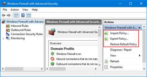 Configure Windows Firewall With Advanced Security Rootusers