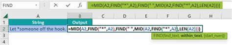 FIND Function In Excel Formula Examples How To Use