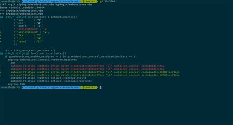 Bracket Issue · Issue 327 · Ryanoasisvim Devicons · Github
