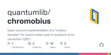 Github Quantumlibchromobius Open Source Implementation Of A Mobius Decoder For Colors