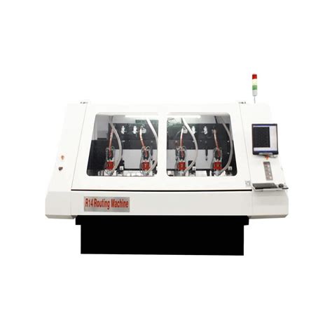 Pcb Cnc Routing Drilling Machine 60k Rpm 4 Spindles Pcb Making Machine China Routing Machine