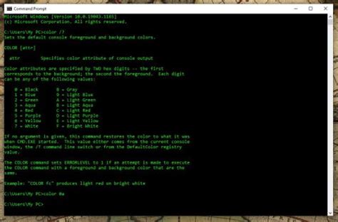 How To Change Command Prompt Color In Windows Tom S Guide