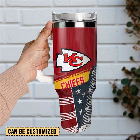 Kc Chiefs Football Nfl Sport Custom Stanley Cup 40 Oz 30 Oz Tumbler