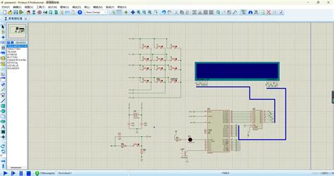 Proteus进行电子密码锁设计仿真proteus电子密码锁 Csdn博客