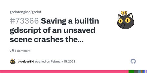 saving a builtin gdscript of an unsaved scene crashes the engine
